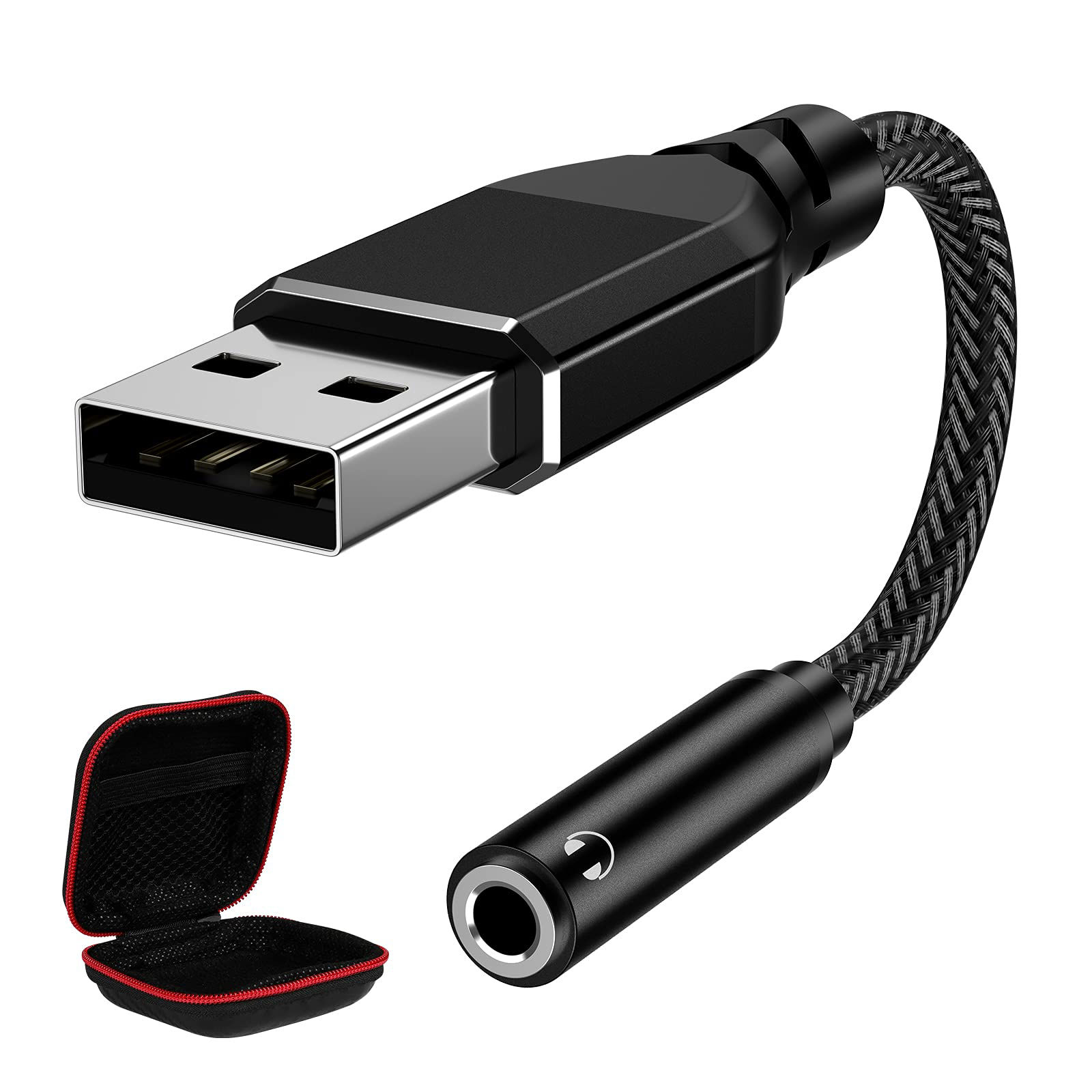 GetUSCart- USB to 3.5mm Jack Audio Adapter, APETOO External Stereo ...