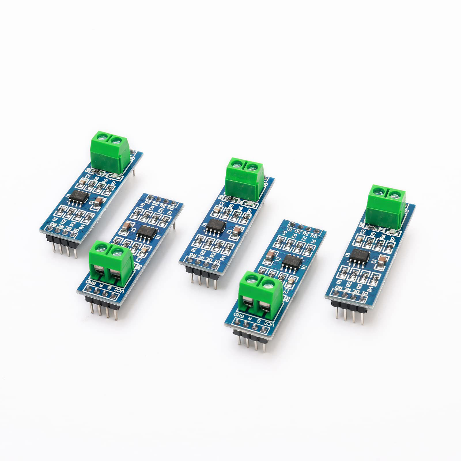 GetUSCart- 5PCS RS-485 MAX485 Chip Module TTL to RS-485 Module SCM ...