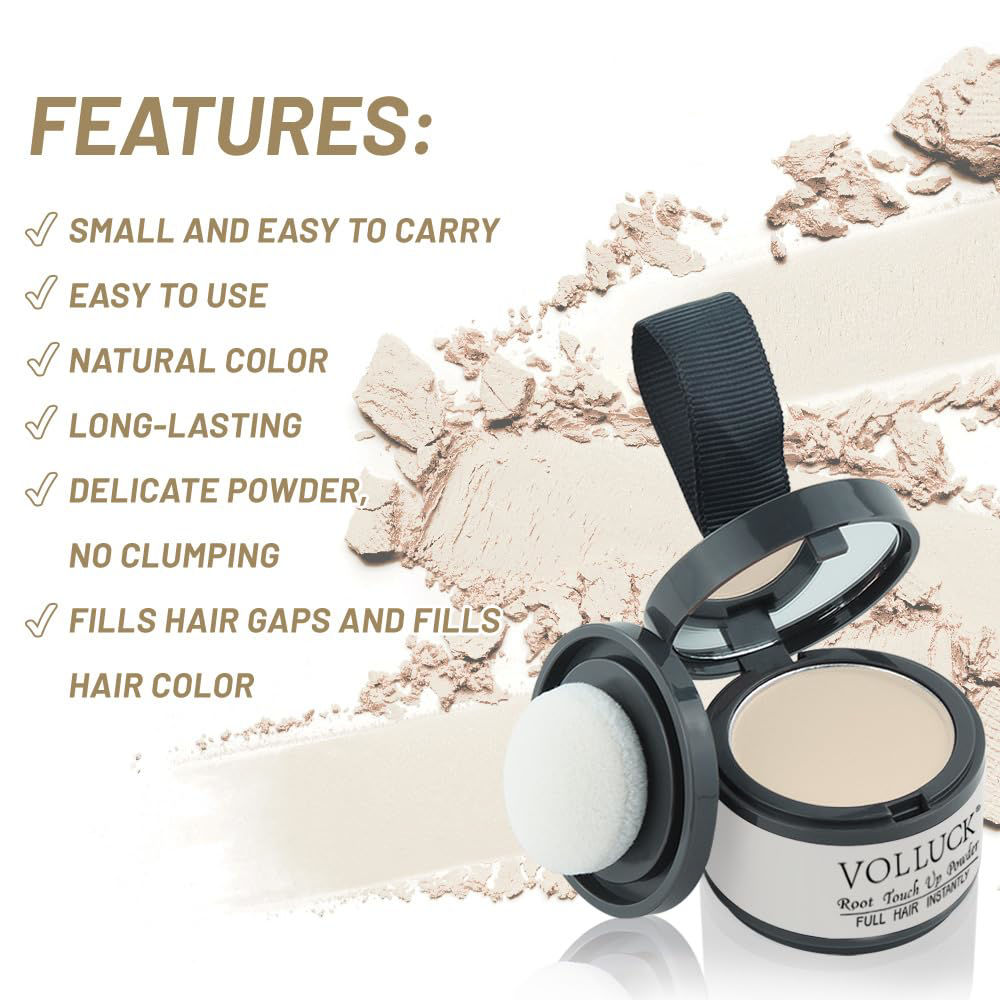 GetUSCart- VOLLUCK Root Touch Up Hair Powder Root Cover Up Hairline ...