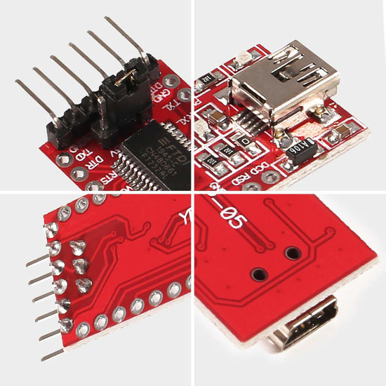 GetUSCart- Atnsinc 3PCS FT232RL Mini USB to TTL FTDI Adapter Module, 3 ...