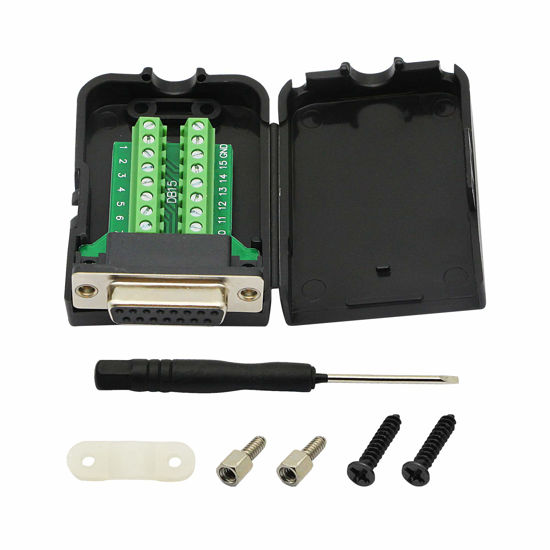 GetUSCart- CERRXIAN DB15 Breakout Connector , DB15 D-SUB Female ...