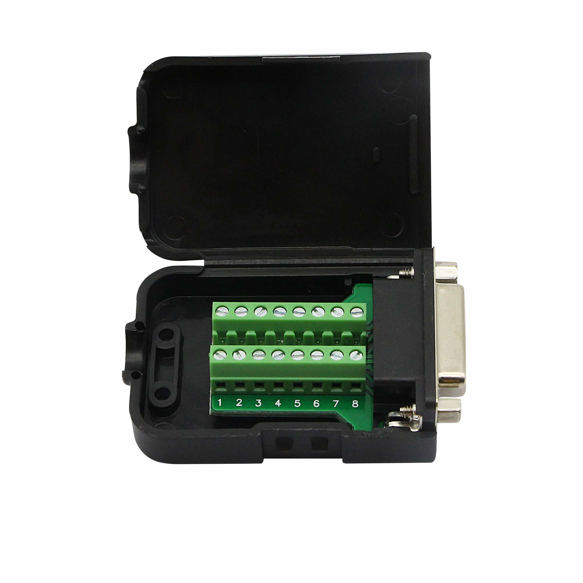 GetUSCart- CERRXIAN DB15 Breakout Connector , DB15 D-SUB Female Solderless Serial to DB15 Screw ...