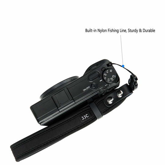 GetUSCart- JJC Camera Wrist Strap, Soft Neoprene Hand Strap for Sony ZV ...