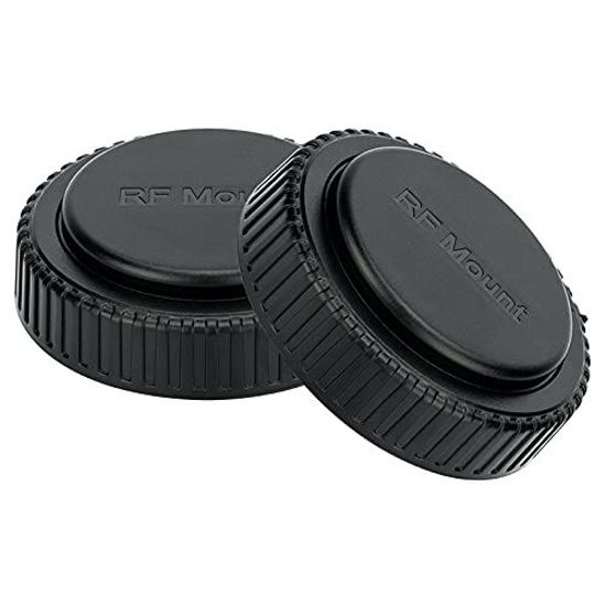 GetUSCart- JJC 2 Packs RF Mount Lens Teleconverter Dust Cap Cover for ...