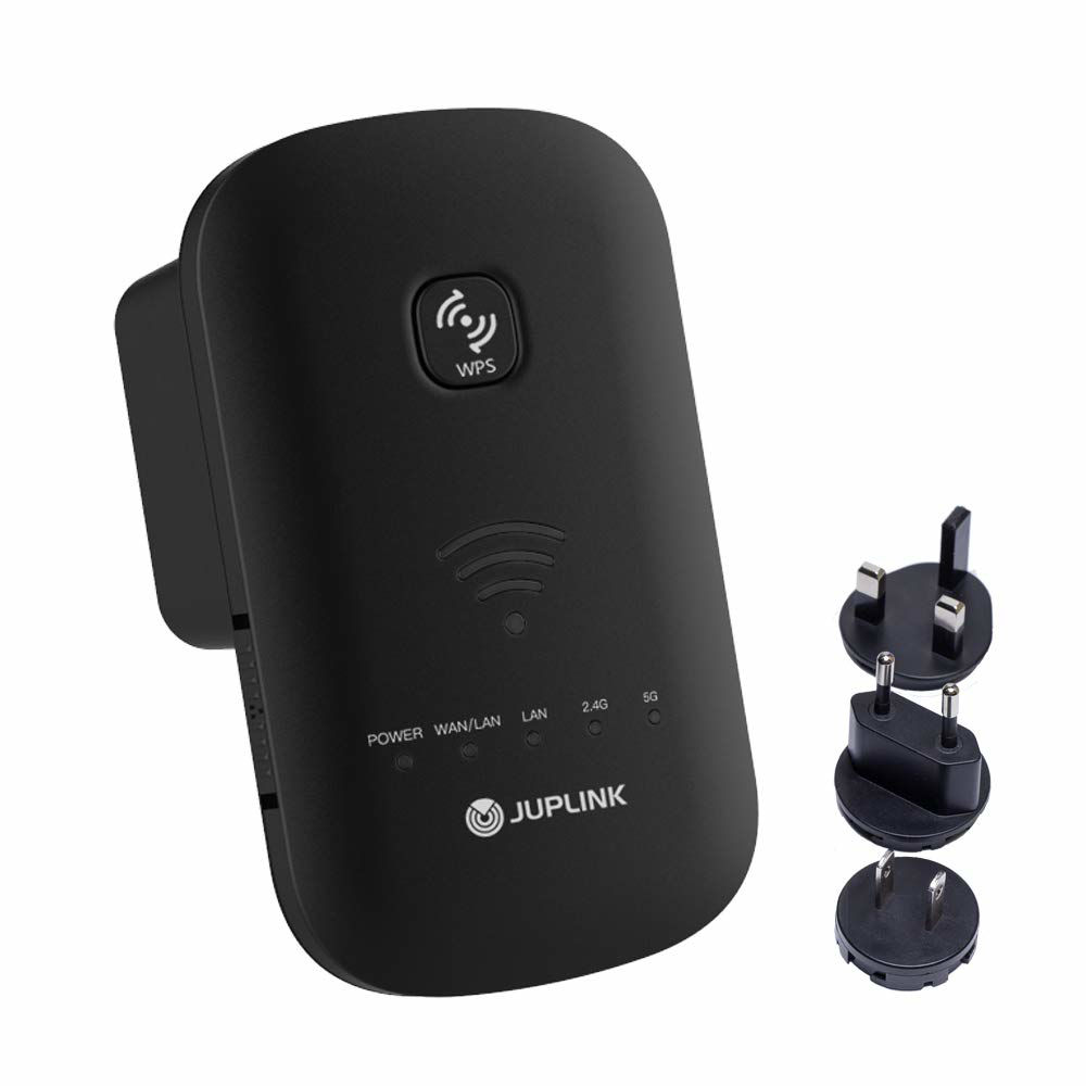 GetUSCart- JUPLINK WiFi Range Extender -750Mbps WiFi Repeater Wireless ...