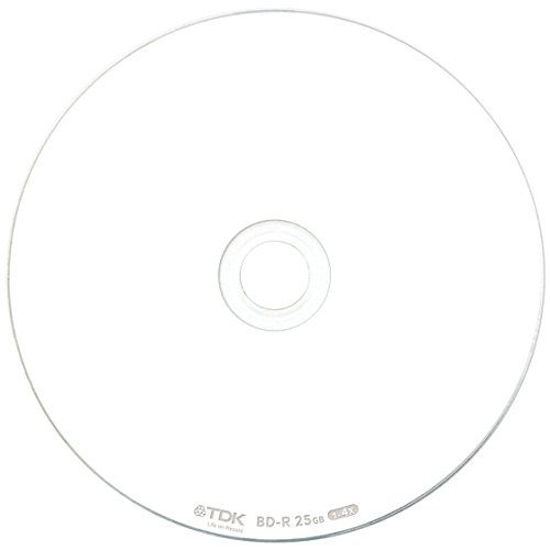 GetUSCart- TDK Blu-ray Disc 50 Spindle - 25GB 4X BD-R - Printable