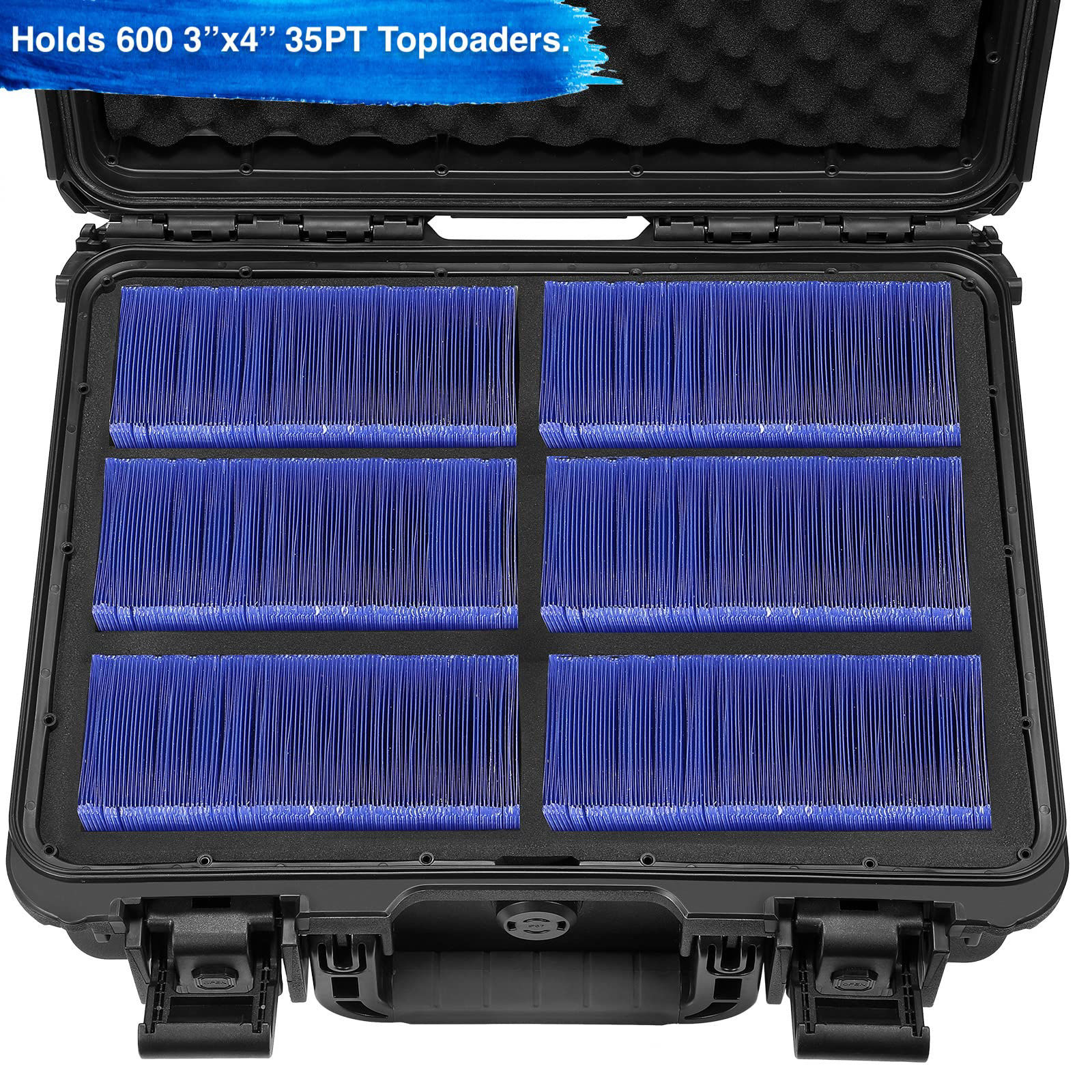 GetUSCart- WPGEAR Waterproof Toploader Storage Box for 3" x 4" Rigid ...