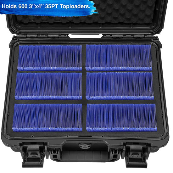 GetUSCart- WPGEAR Waterproof Toploader Storage Box for 3" x 4" Rigid ...