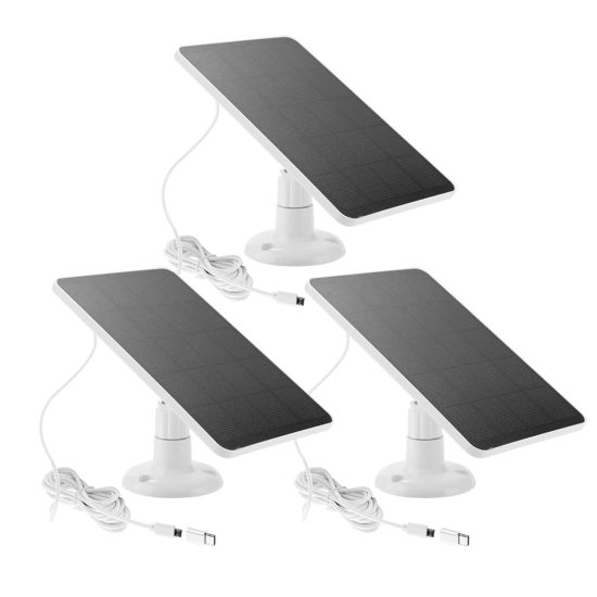 GetUSCart- 3 Pack Solar Panel Camera Charger Fit for Arlo Pro,Arlo Pro ...