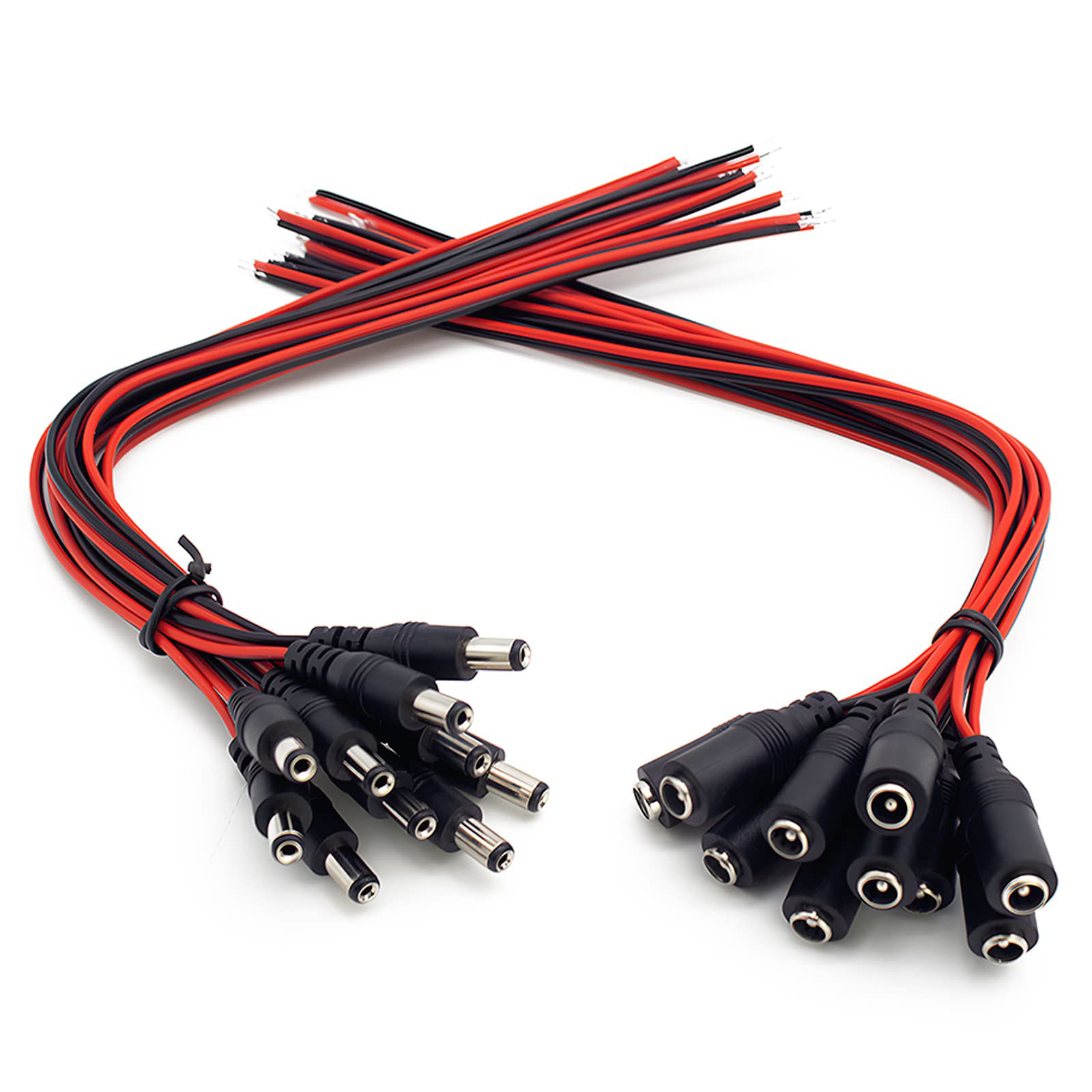 GetUSCart- DC Power Cable Connectors (Real 18AWG Copper Strands ...