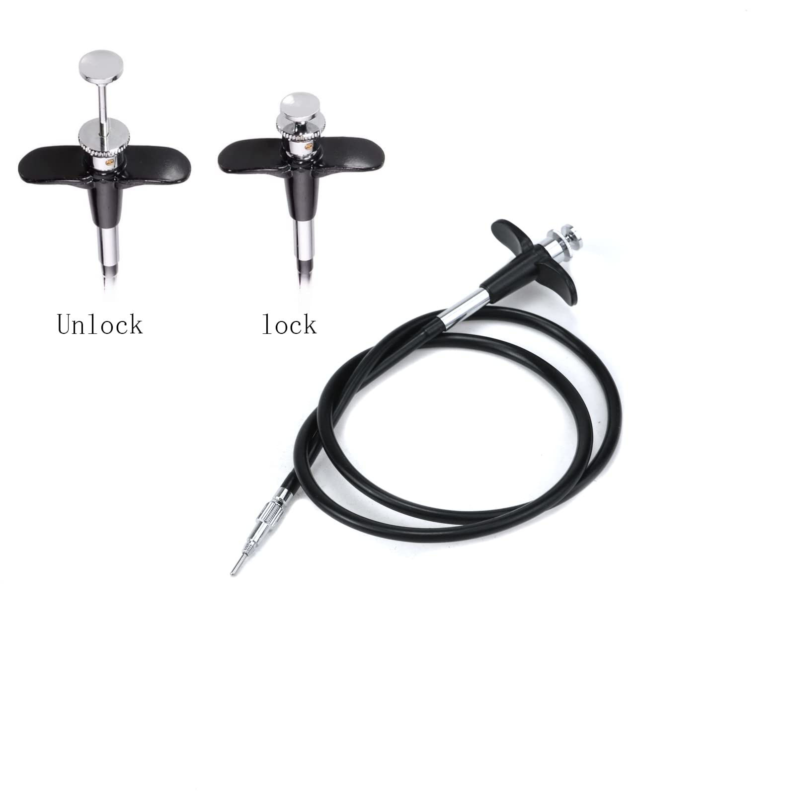 GetUSCart- Pastlla 28"(70cm) Threaded Release Cable Vibration-Free ...