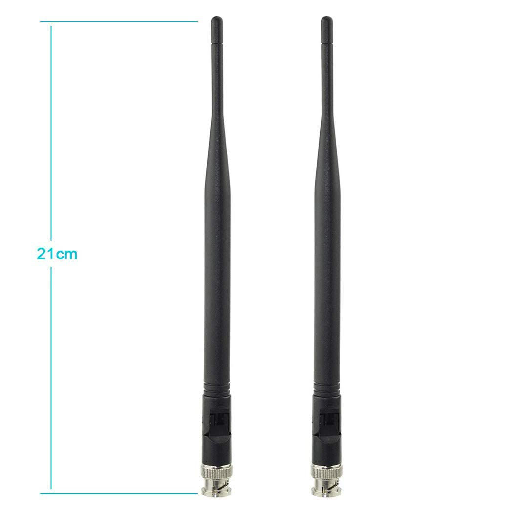 GetUSCart- Bingfu Wireless Microphone Receiver Antenna UHF 400MHz ...