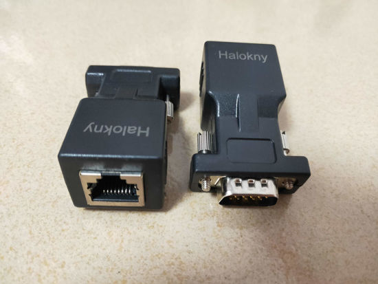 GetUSCart- Halokny VGA Extender Over Ethernet Adapter, VGA 15 Pin Male ...