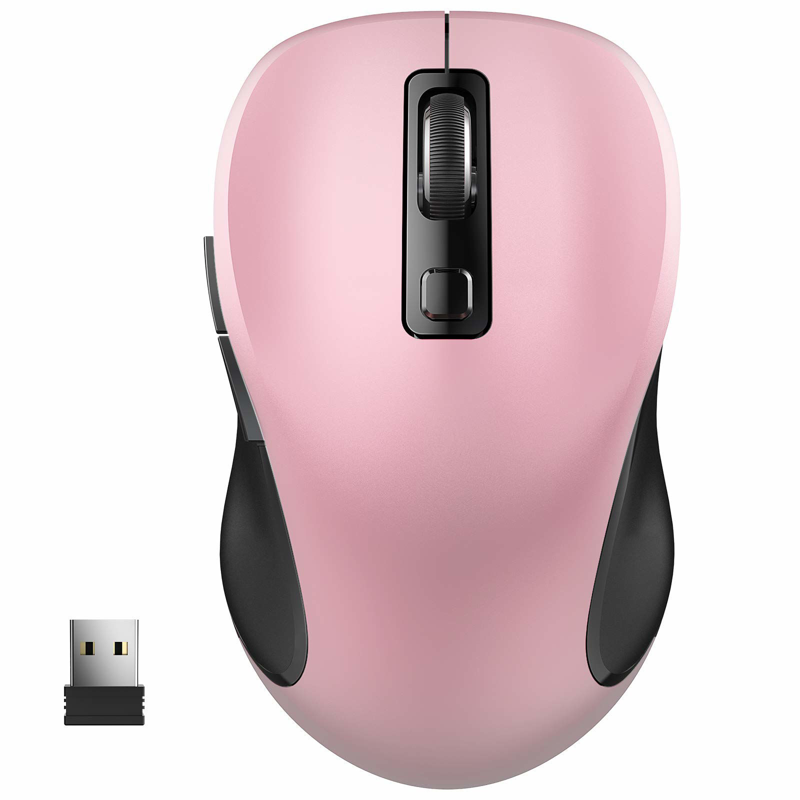 GetUSCart- WisFox 2.4G Wireless Mouse for Laptop, Ergonomic Computer ...