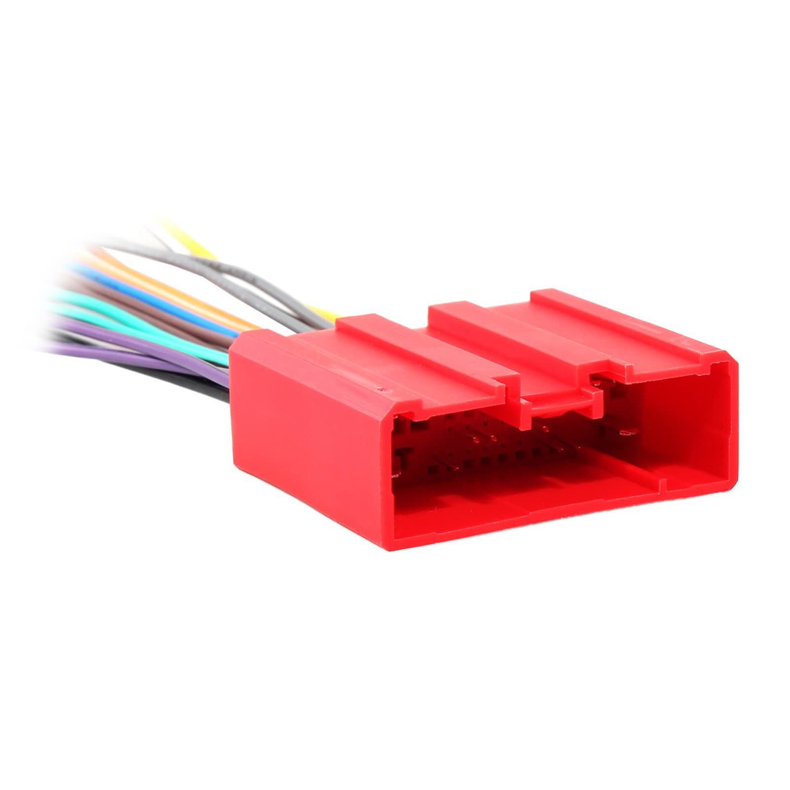GetUSCart- RED WOLF Radio Wiring Harness Connector Compatible with ...