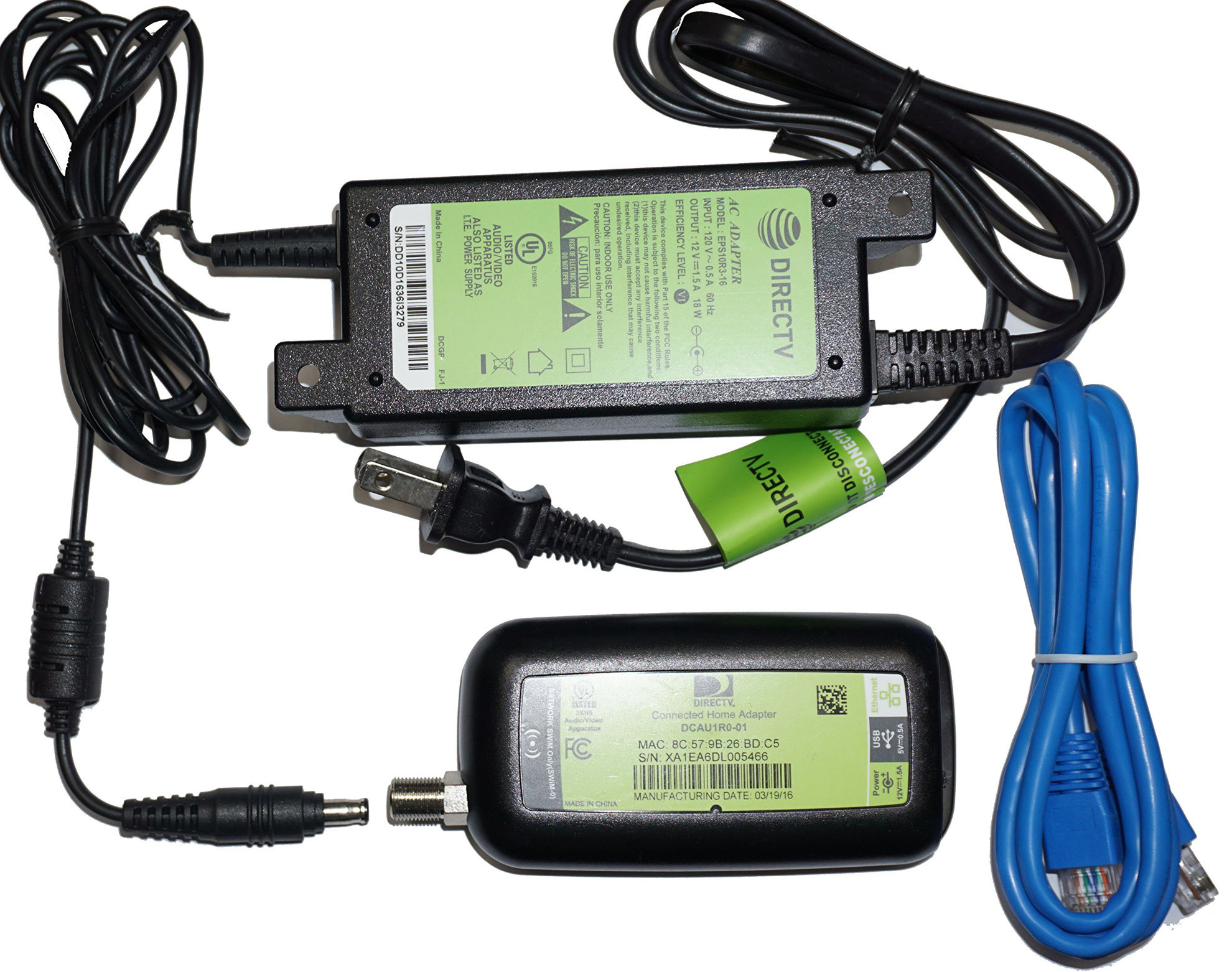 GetUSCart- DIRECTV Broadband Deca Ethernet to Coax Adapter - Third ...