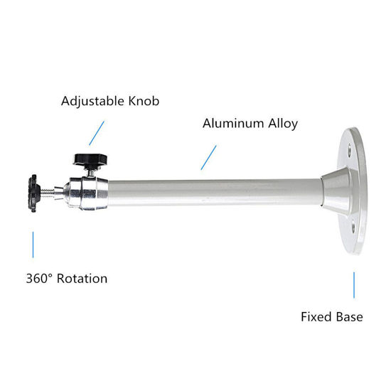 GetUSCart- LANTWOO 8.3inch Length Mini Projector Wall Ceiling Mount ...