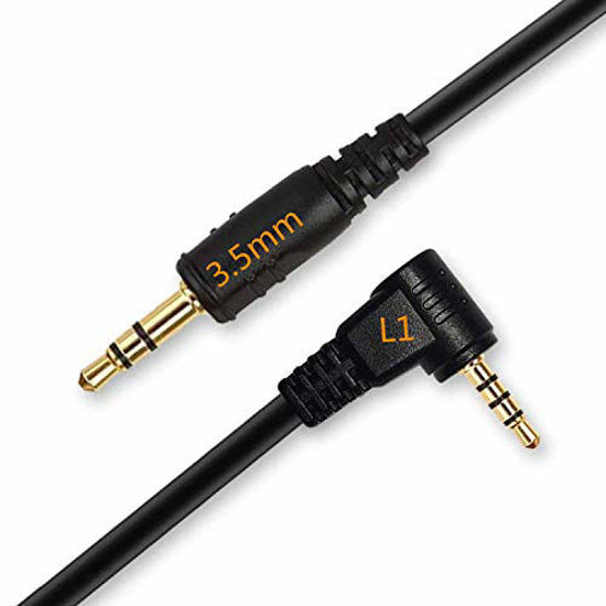 GetUSCart- GFSHOP Camera Shutter Connecting Cable Cord 3.5mm-L1 Camera ...