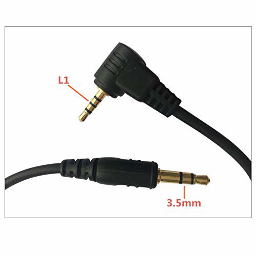 GetUSCart- GFSHOP Camera Shutter Connecting Cable Cord 3.5mm-L1 Camera ...