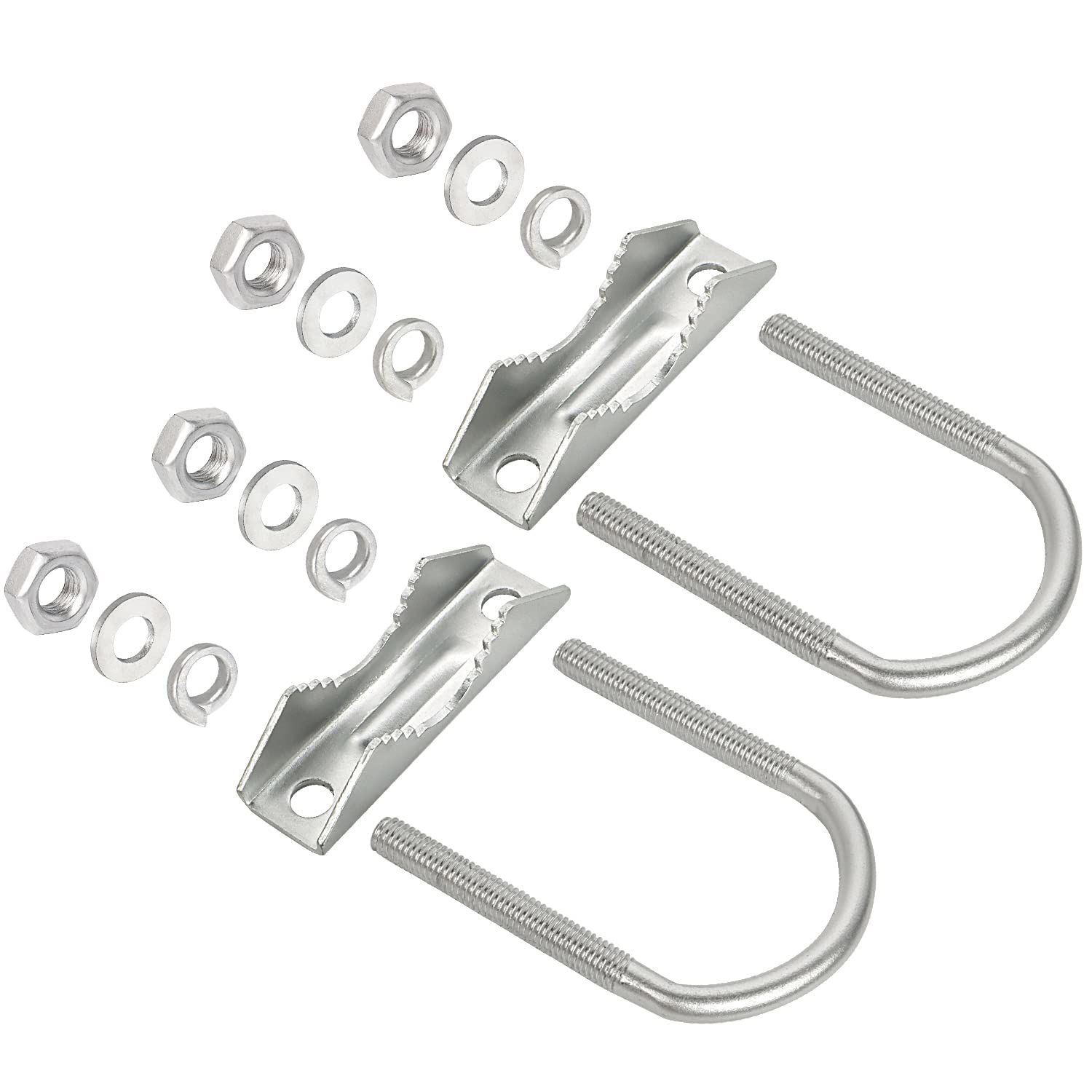 GetUSCart- XRDS-RF Antenna Mount Clamp U-Bolt 2 PCS, Antenna Mast Clamp ...