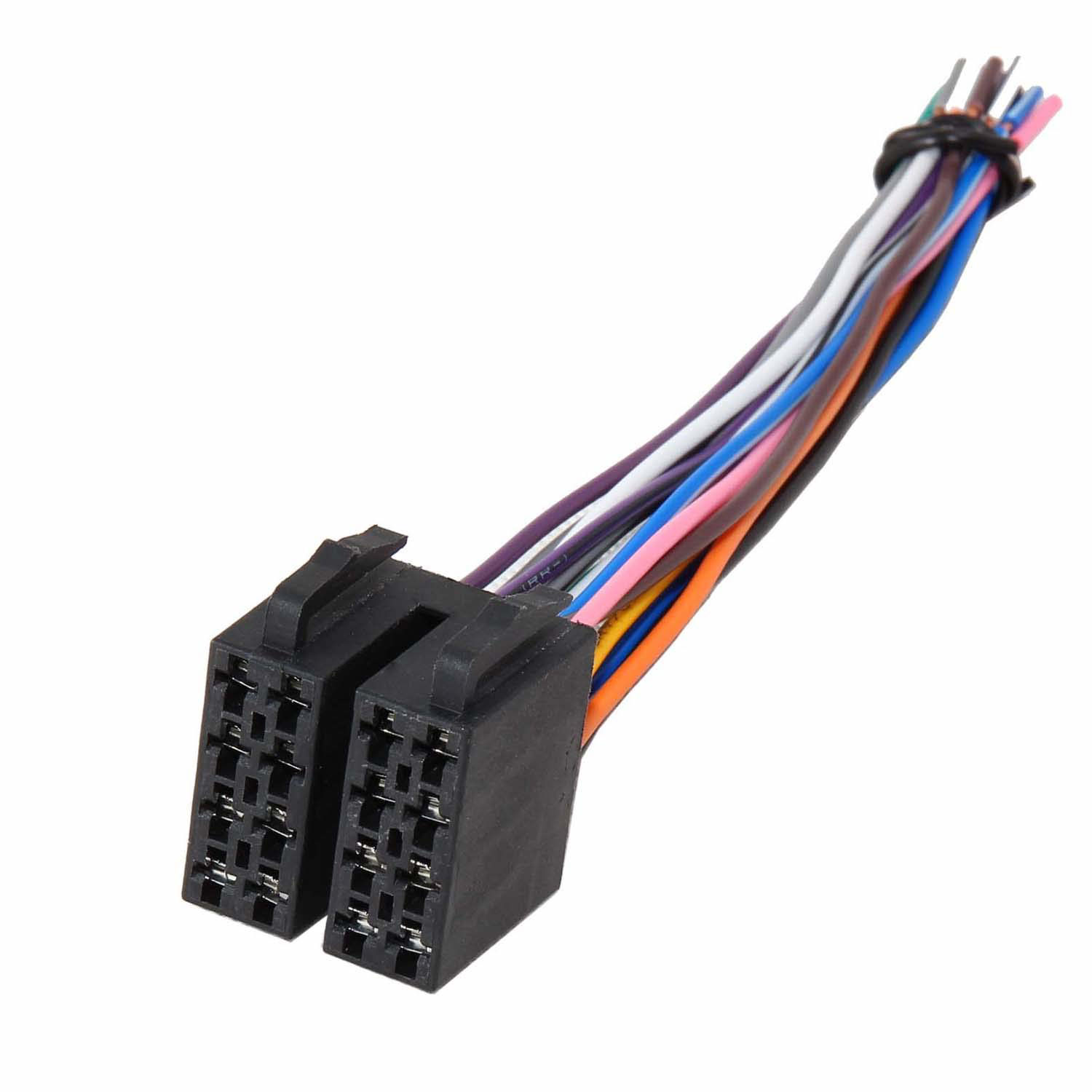 GetUSCart- RED WOLF Radio Stereo ISO Wire Harness Female Adapter ...