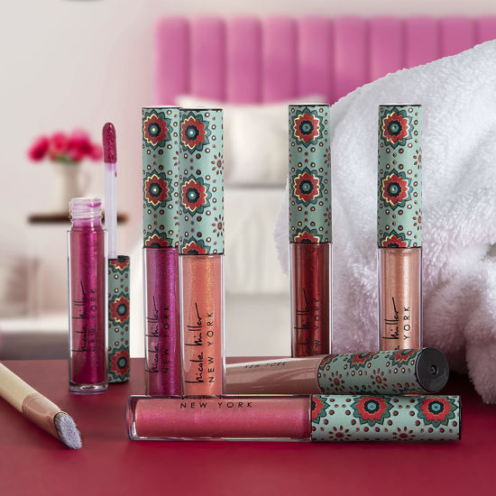 GetUSCart- Nicole Miller 10 Pc Lip Gloss Collection, Shimmery Lip ...