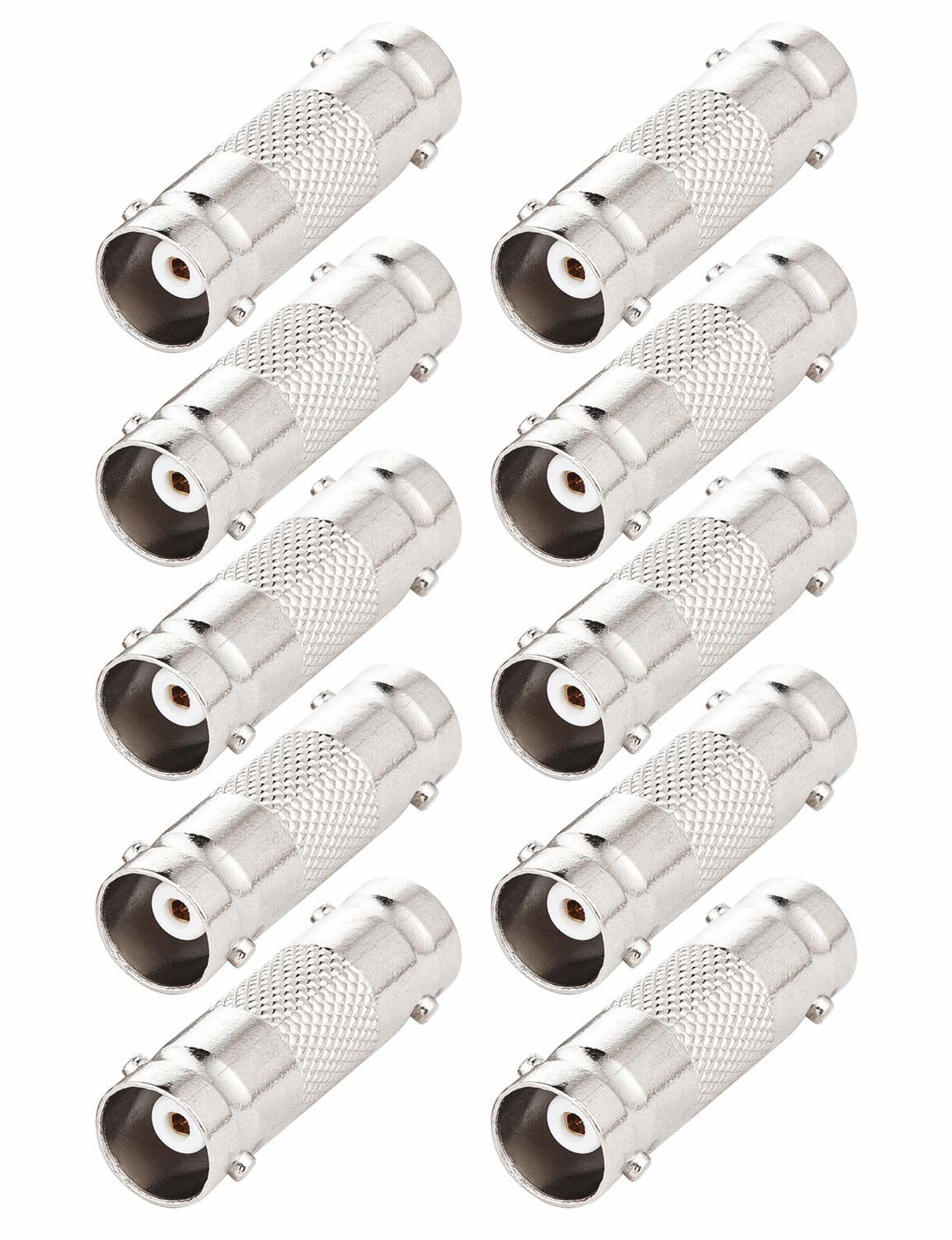 GetUSCart- BNC Female to Female, 10-Pack BNC Barrel Connector Coupler ...