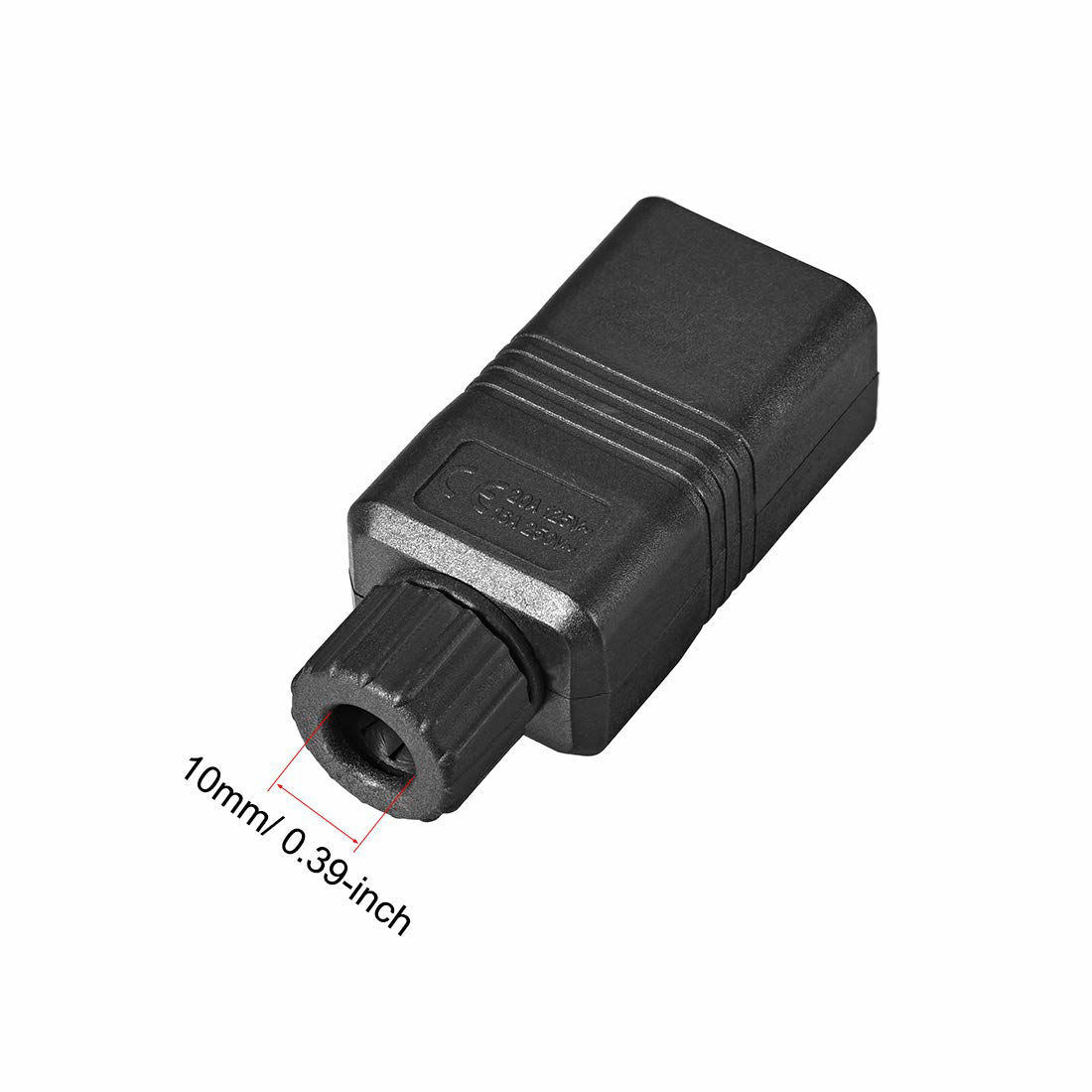 GetUSCart- uxcell AC 110-250V 16A Male IEC320 C20 Power Socket Adapter ...