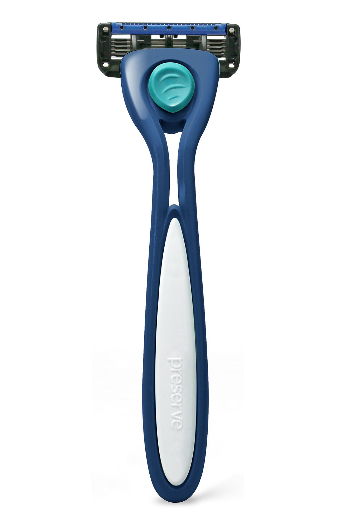 GetUSCart- Preserve Shave 5 Five Blade Refillable Razor, Made from ...