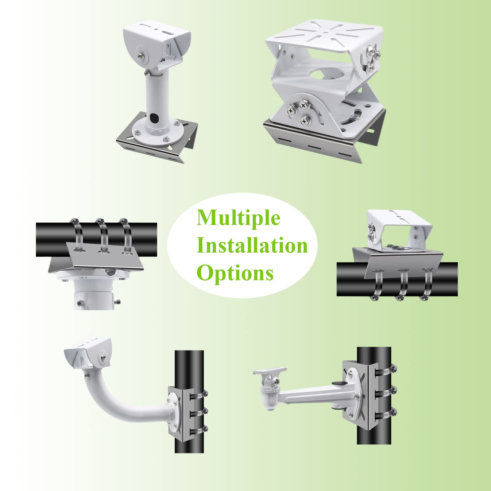 GetUSCart- Lighfast Universal Wall Mounting Bracket with 3 Loops ...