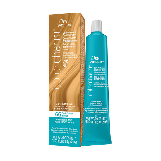 GetUSCart- WELLA Color Charm Demi Permanent Hair Color, 6G Dark Golden ... GetUSCart- WELLA Color Charm Demi Permanent Hair Color, 6G Dark Golden ...