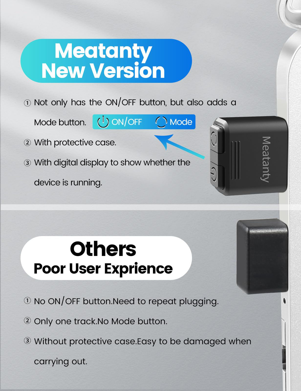 GetUSCart- Meatanty USB Mouse Jiggler Tiny Undetectable Mouse Mover ...