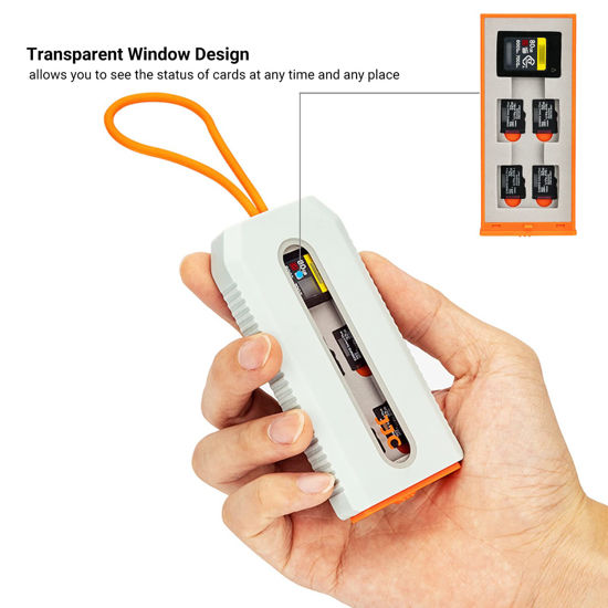 GetUSCart- Memory Card Case for 6 CFexpress Type A Cards and 12 Micro ...