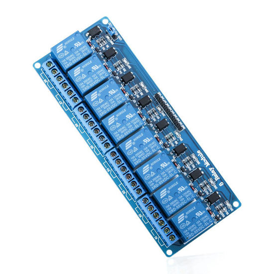 GetUSCart- ELEGOO 8 Channel DC 5V Relay Module with Optocoupler ...