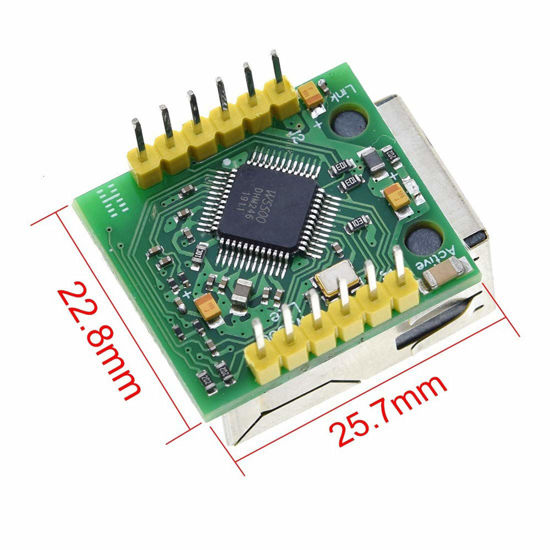 GetUSCart- HiLetgo W5500 SPI to LAN Ethernet Network Module TCP IP ...