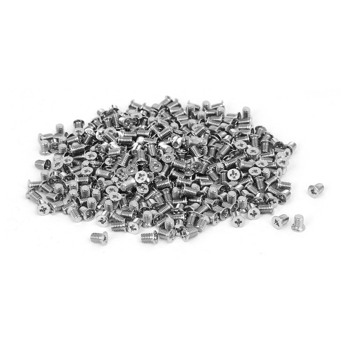 GetUSCart- uxcell Computer PC Case 2.5-inch HDD M3x4.8mm Countersunk ...