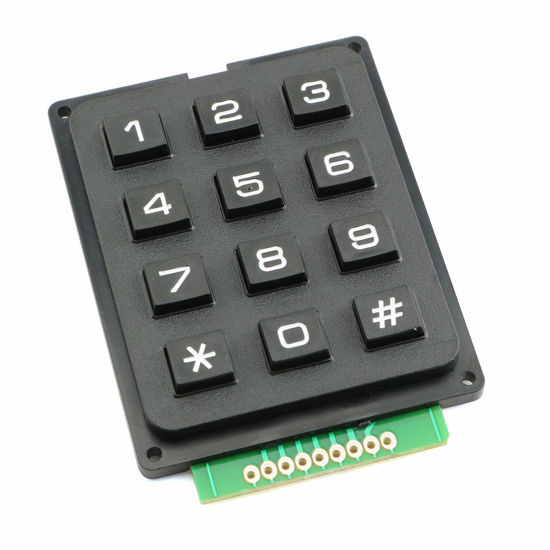 GetUSCart- Tegg 1PC 3x4 Keypad MCU Board Matrix Array Switch Tactile ...