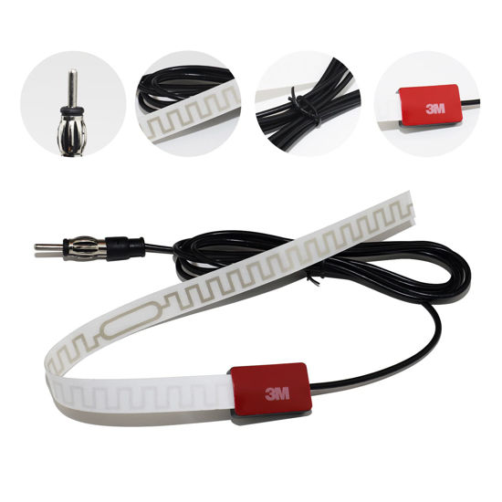 GetUSCart- ZHOL New Am/Fm Antenna Car Hidden Windshield Window Glass ...
