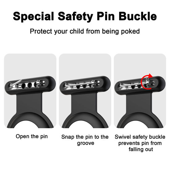 GetUSCart- Tieuwant 4 Pack Hidden AirTag Holder for Kids, AirTag Case ...