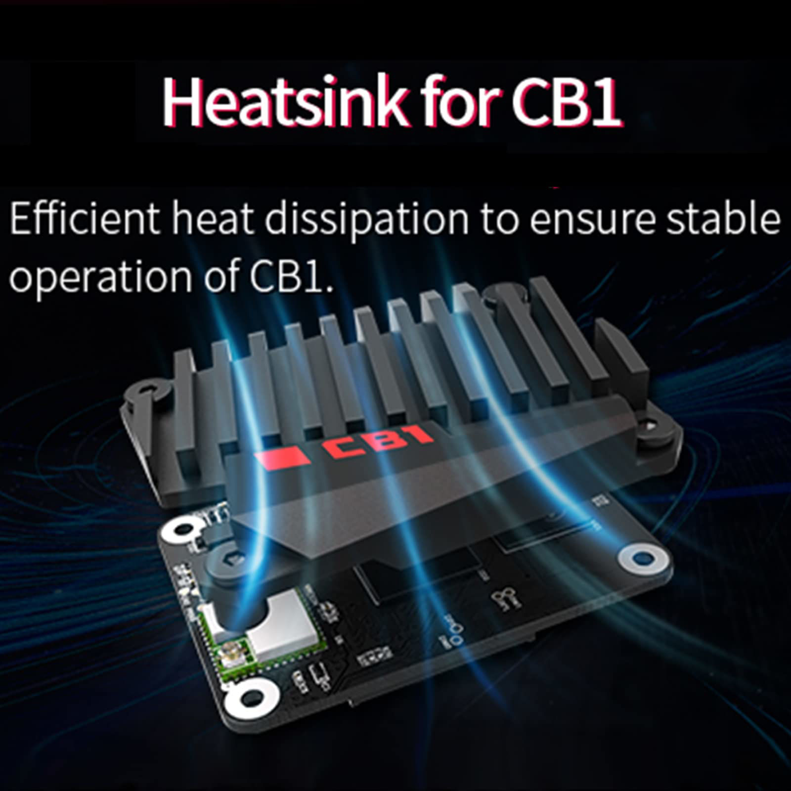 GetUSCart- BIGTREETECH CB1 Heatsink for CB1 V2.2 Core Board CB1 eMMC V1 ...
