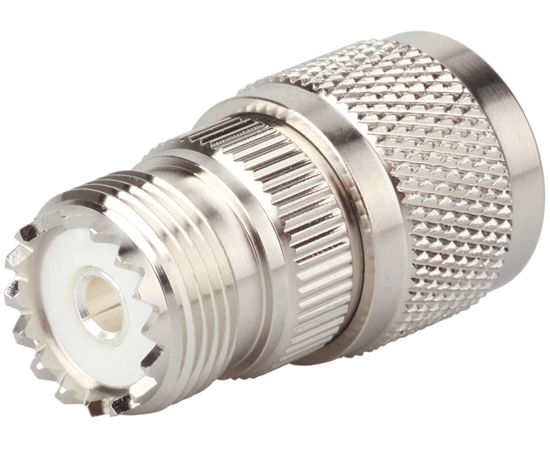 GetUSCart- GIMILINK N Male to UHF Female Adapter (2-Pack), PL-259 SO ...