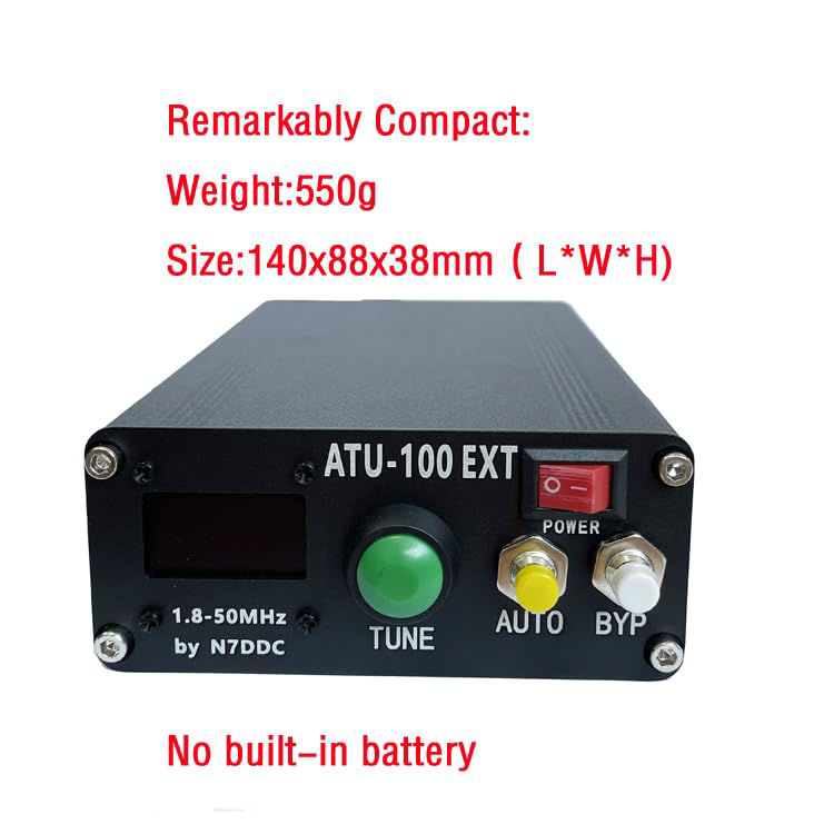 GetUSCart- Malahit ATU-100 Antenna Tuner 1.8-50MHz atu100 by N7DDC 7x7 ...