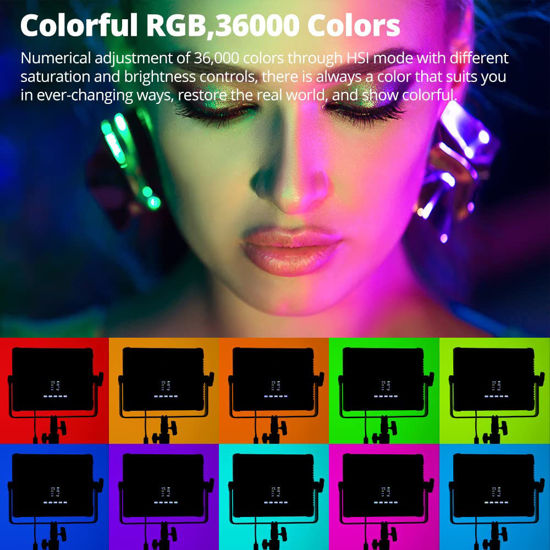 GetUSCart- AMBITFUL P35R RGB Video Lighting,RGB LED Video Light with ...