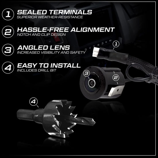 GetUSCart- Polaris PRO XP, PRO R & Turbo R RZR Ride Command Front ...