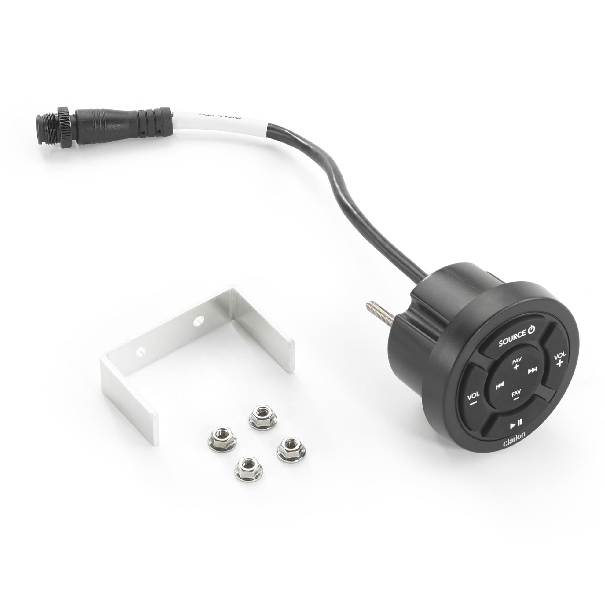 GetUSCart- Clarion CMR-10 Wired Marine Remote with Backlit Controls ...