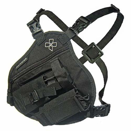 GetUSCart- Coaxsher Radio Chest Harness Rig for 2 Way Radio, GPS and ...