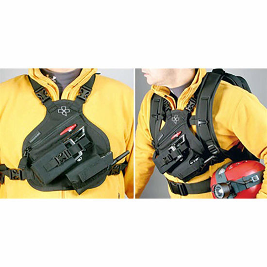 GetUSCart- Coaxsher Radio Chest Harness Rig for 2 Way Radio, GPS and ...