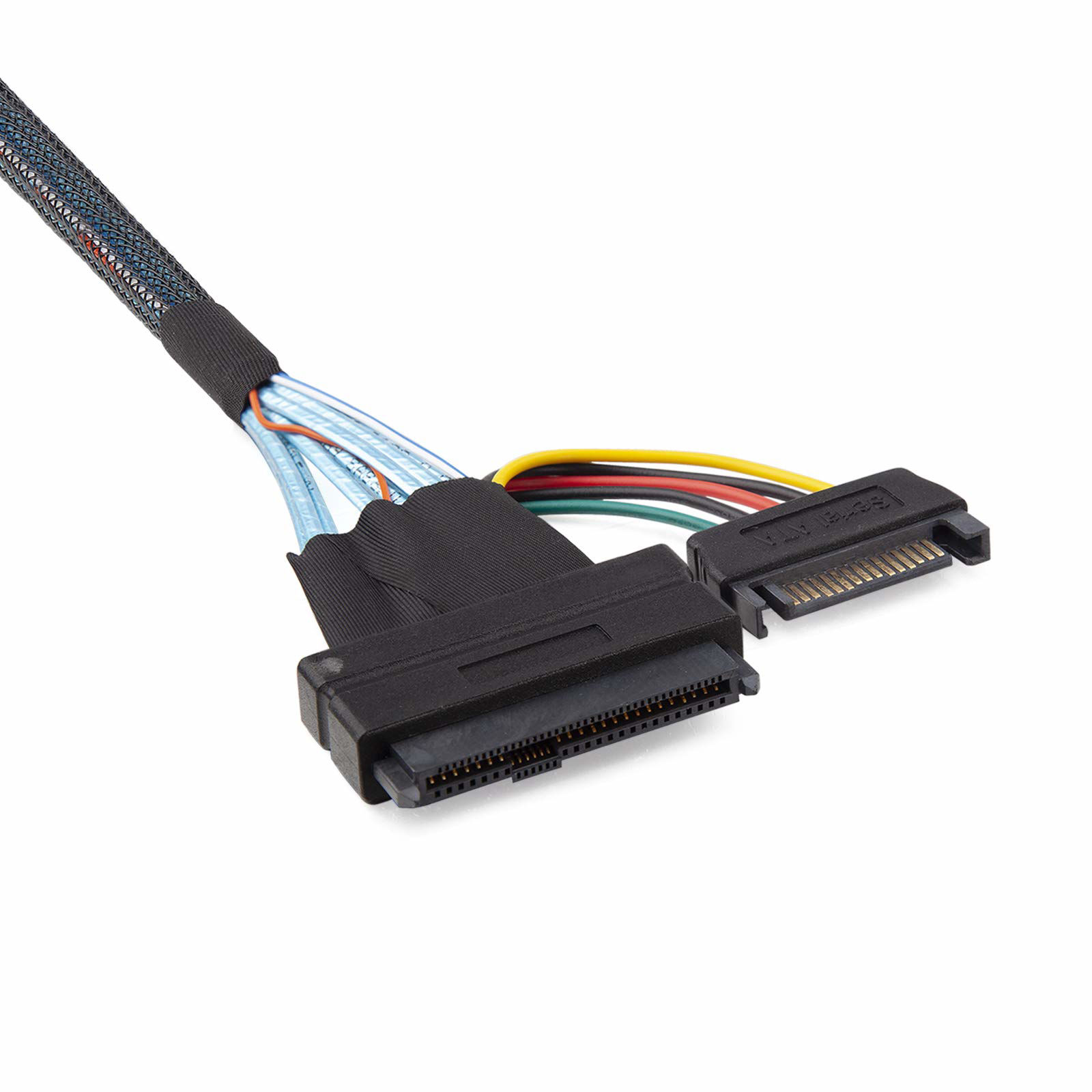 GetUSCart- 10Gtek# 12G Internal Mini SAS SFF-8643 to U.2 SFF-8639 NVMe ...