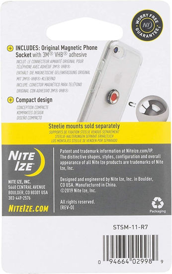 GetUSCart- Nite Ize Original Steelie Magnetic Phone Socket - Additional ...