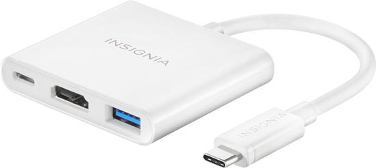 GetUSCart- Insignia USB Type-C Multiport HDMI Adapter NS-PU378CHM 5Gbps ...